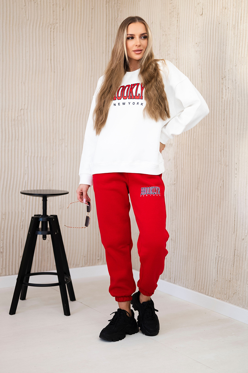 Insulated set Brooklyn red. Komplety. Hurtownia-Kesi | Women's Clothing ...